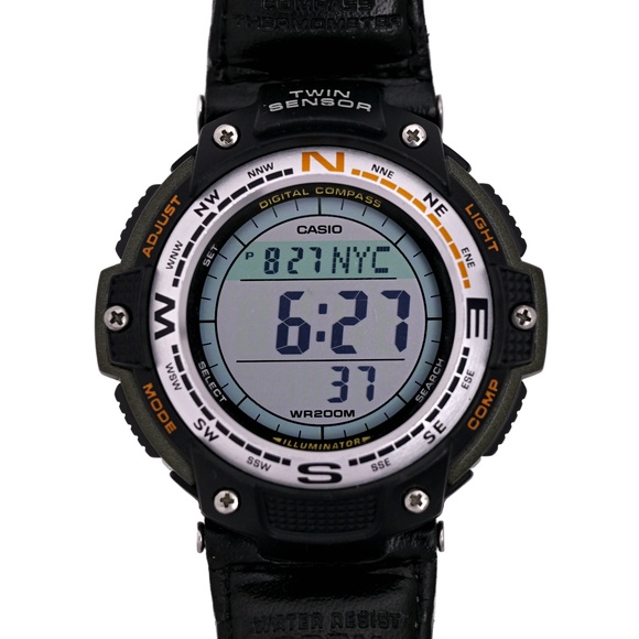 Casio | Accessories | Casio Twin Sensor Mens World Time Vintage Watch ...